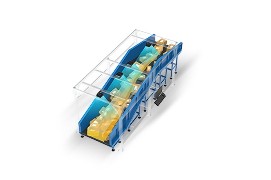 Stack Separation Warehouse Automation With Agvs Amr Sortation Conveyor Smartlogitecx 