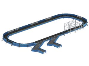 Circular Cross-belt Sorter – Warehouse Automation Australia | SMARTLOGITECX