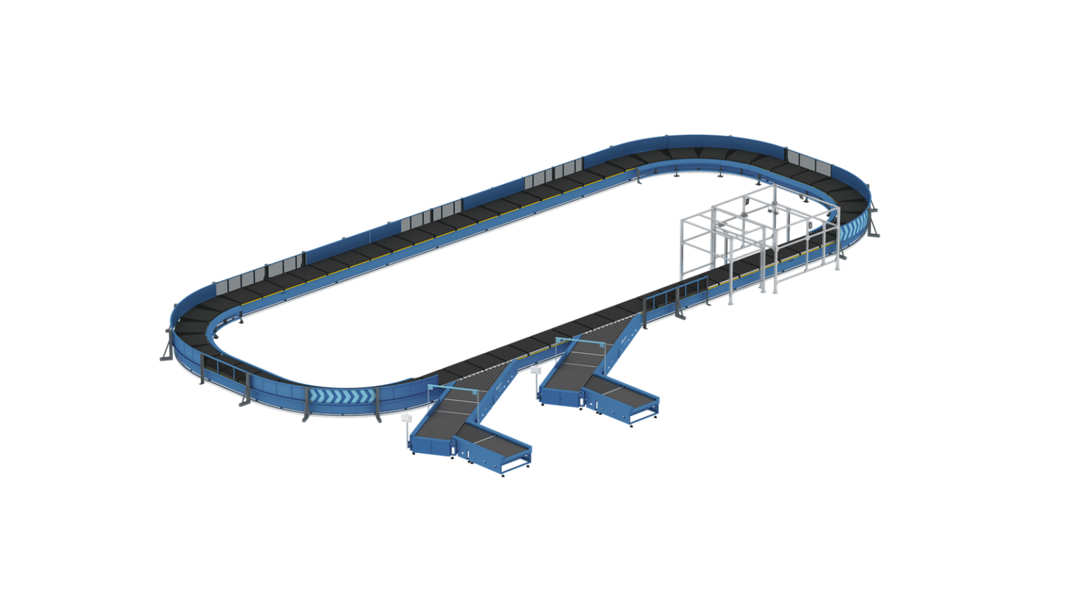 Loop Cross Belt Sorter - Warehouse Automation Australia | SMARTLOGITECX